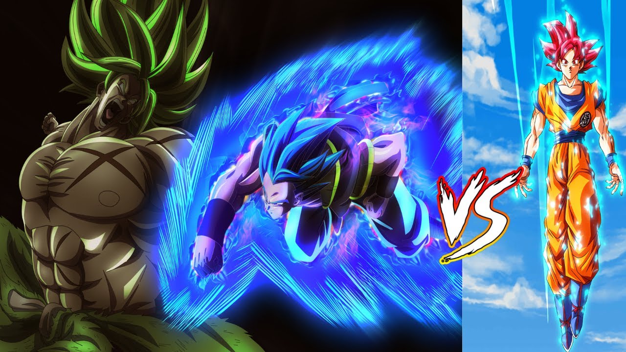First Time Using LR BLUE GOGETA & LR SSJ BROLY (VS. GOD GOKU! SUPREME ...