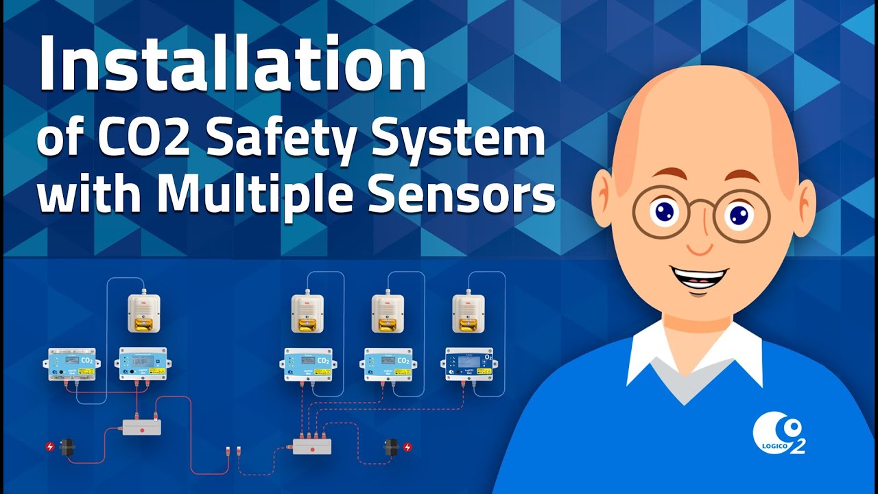 Setting the ID to LogiCO2 Sensors and Central Unit (English) - YouTube