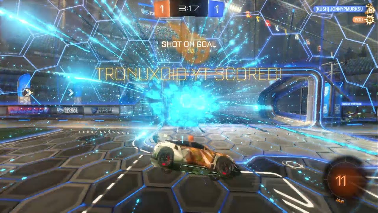 King MVP overtime win!!! #134 (Ford Mustang Mach E Rocket League) - YouTube