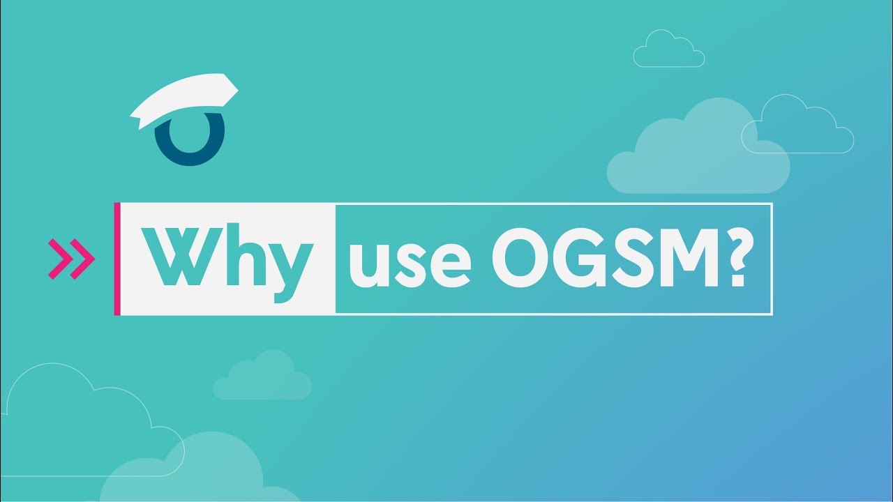 How OGSM can help you improving your strategy execution process. - YouTube