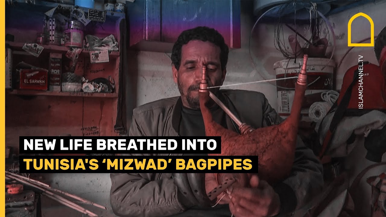 TUNISIAN CRAFTSMAN REVIVES THE MIZWAD - YouTube