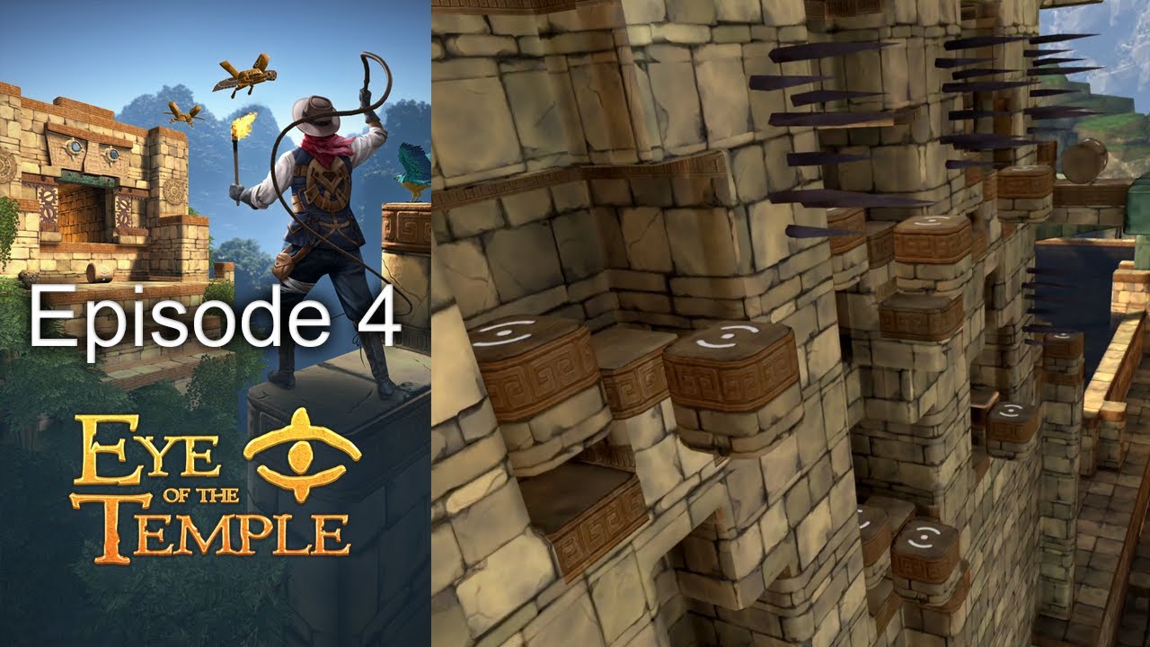 Eye of the Temple - Episode 4 - Going through a wall maze - YouTube