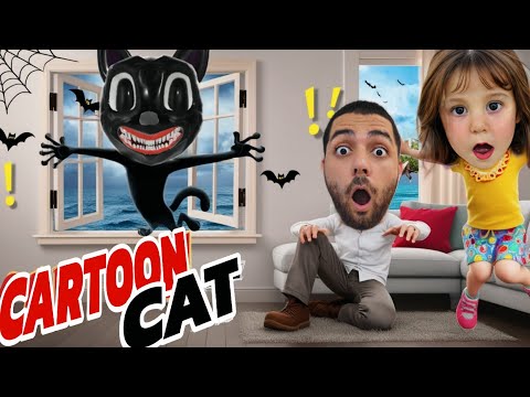 MİLA CARTOON CAT KAÇIRDI !! EVE GİRDİ KİLİTLEDİK KIŞKIRTMA YAPTIK !!