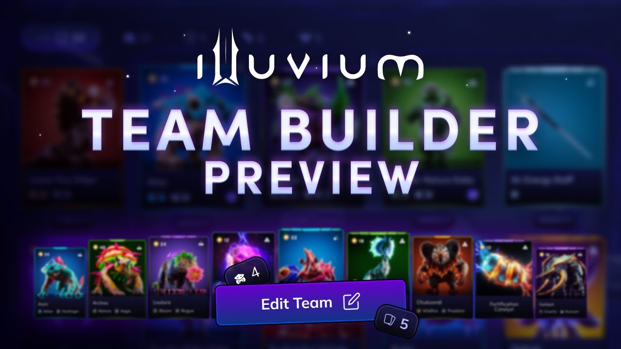 Illuvium Team Builder (Preview) - YouTube