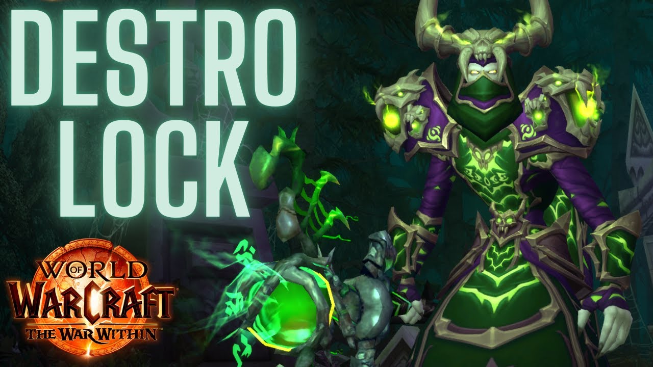 DESTRUCTION WARLOCK PvP Gameplay 6 | SEASON 3 | World of Warcraft: The ...