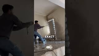 HE CUTS THROUGH 45 CM OF CONCRETE 😱🧱