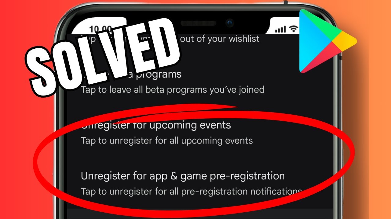 How to turn on pre-registration notifications in Play Store - YouTube