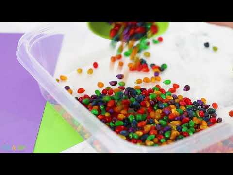 Activities Using Dyed Corn Kernels - YouTube