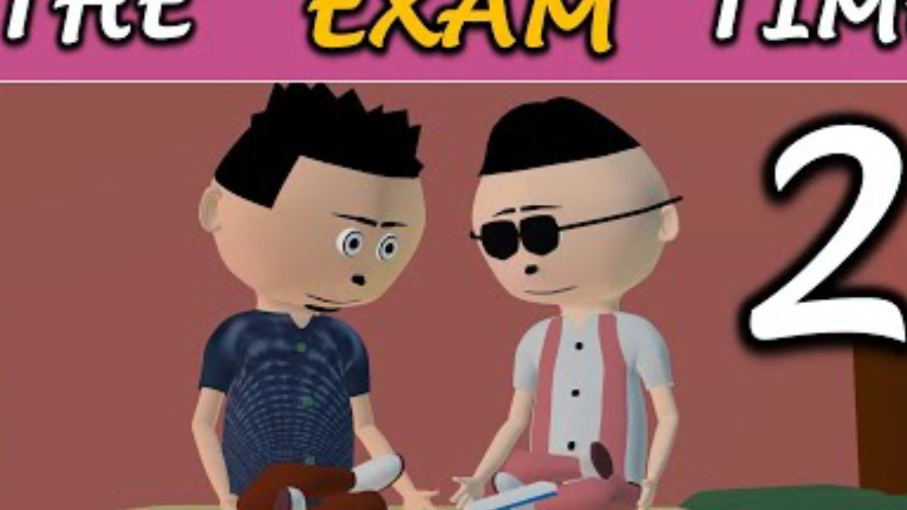 🤣🤣The Exam Time//Funny Animated School Class Room Comedy🤣🤣 - YouTube