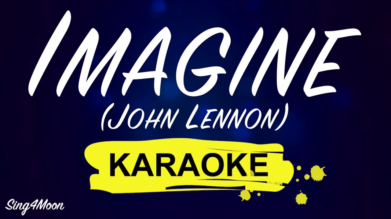 John Lennon – Imagine (Karaoke Piano) - YouTube