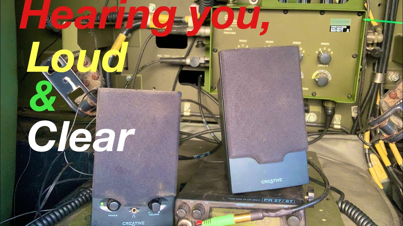 Military radio stereo audio cable - Plugging speakers into a Vehicle ...