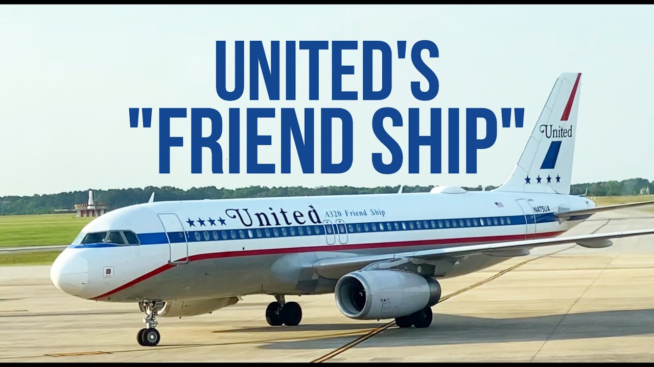 The "Friend Ship" Livery | Charleston to Newark aboard United's Special ...