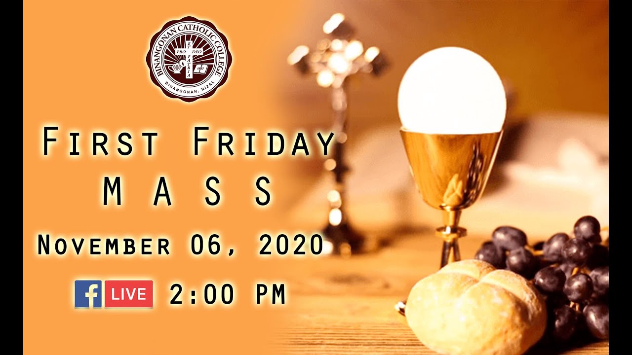 LIVE: First Friday Mass - YouTube