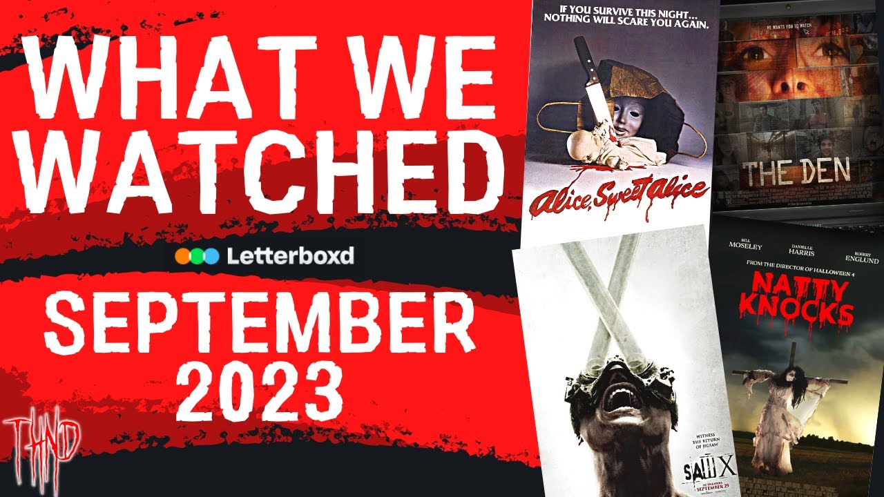 Horror Movie Recap | September 2023 | What We Watched - YouTube