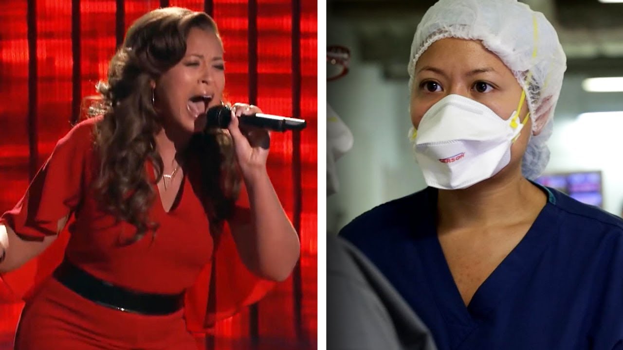 ‘The Voice’ Singer Trades the Stage for Scrubs - YouTube