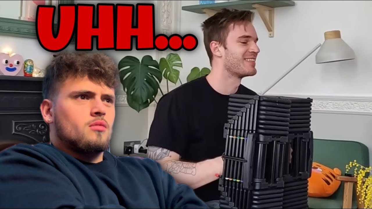 Pro Powerlifter Reacts to PewDiePie's Workout Routine - YouTube