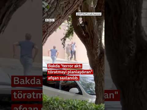 Bakıda “terror aktı törətməyi planlaşdıran” əfqan saxlanılıb