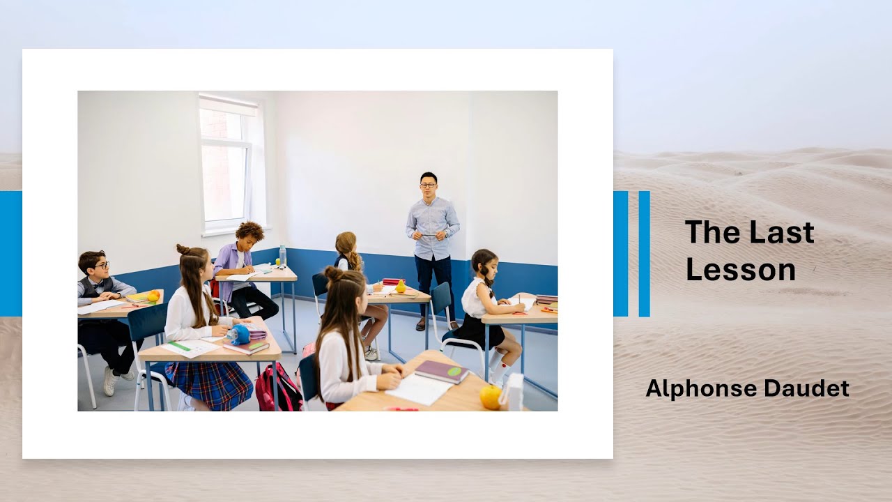 The Last Lesson – Summary & Analysis | CBSE Class 12 English - YouTube