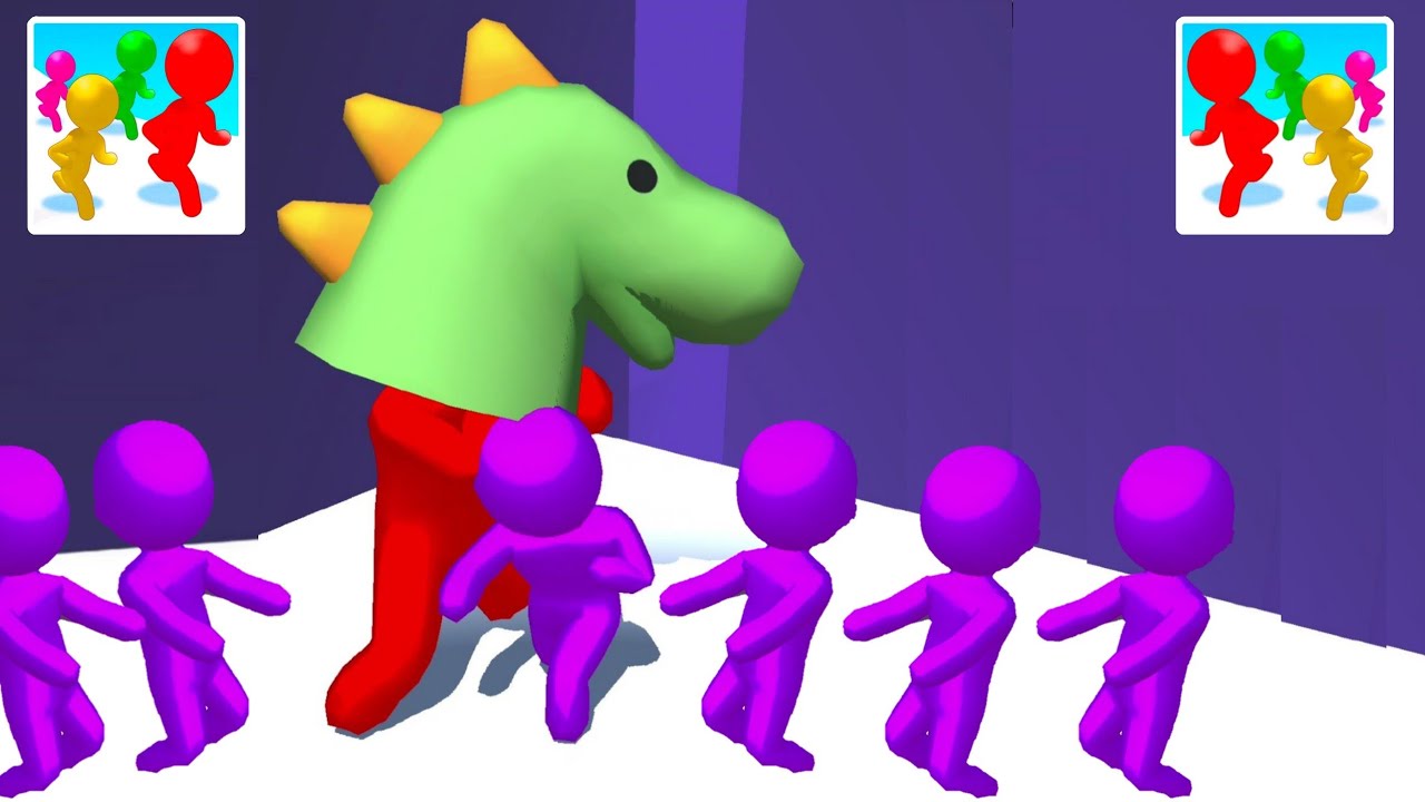 Color Run Stickman 3D Gameplay (iOS & Android) Walkthrough Part 9 - YouTube