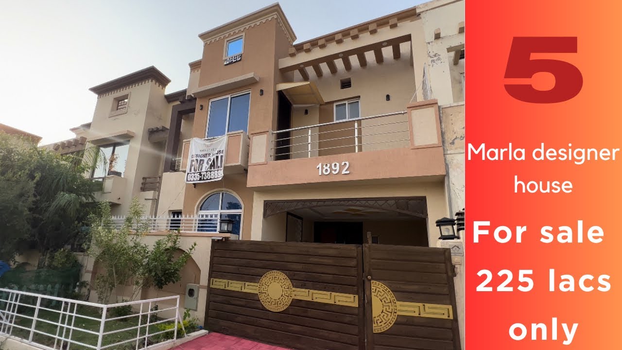5 Marla Semi Furnished House For Sale in Bahria Town Rawalpindi. - YouTube