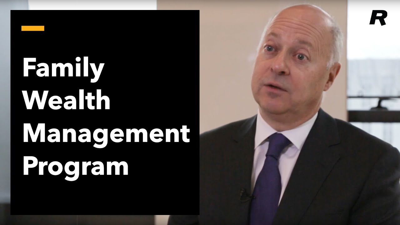 Rotman’s Family Wealth Management Program - YouTube
