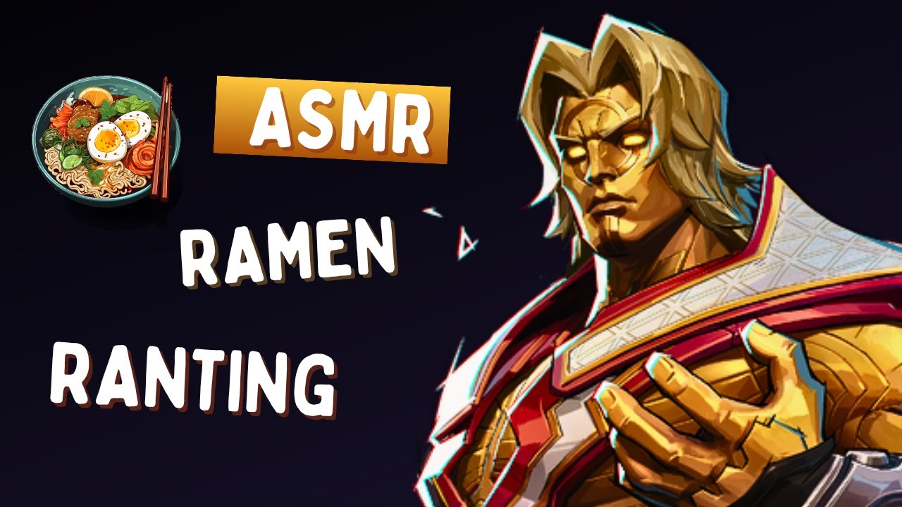 【ASMR RIVALS】rivaling with ramen 🍜 adam warlock gameplay (+ relaxing rant / rambles) - YouTube