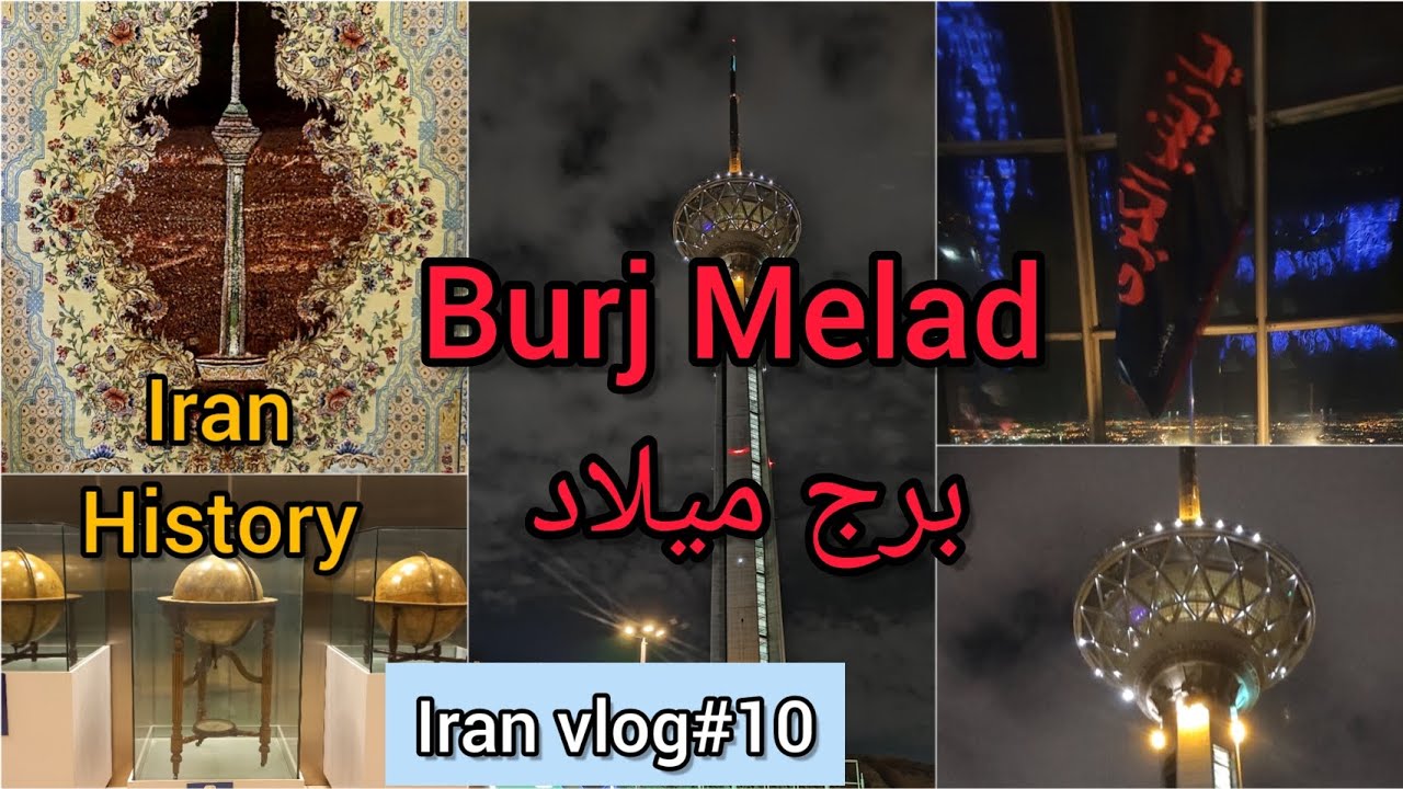 VIEW OF TEHRAN from milad Tower - Iran historical tower - edge walk ...
