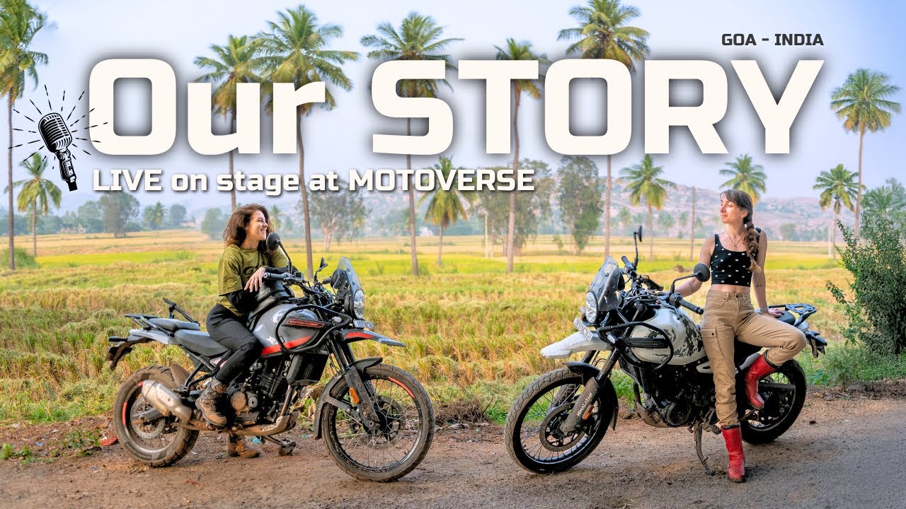 Our Motorbike Journey: Live on Stage at MOTOVERSE Festival in Goa ...