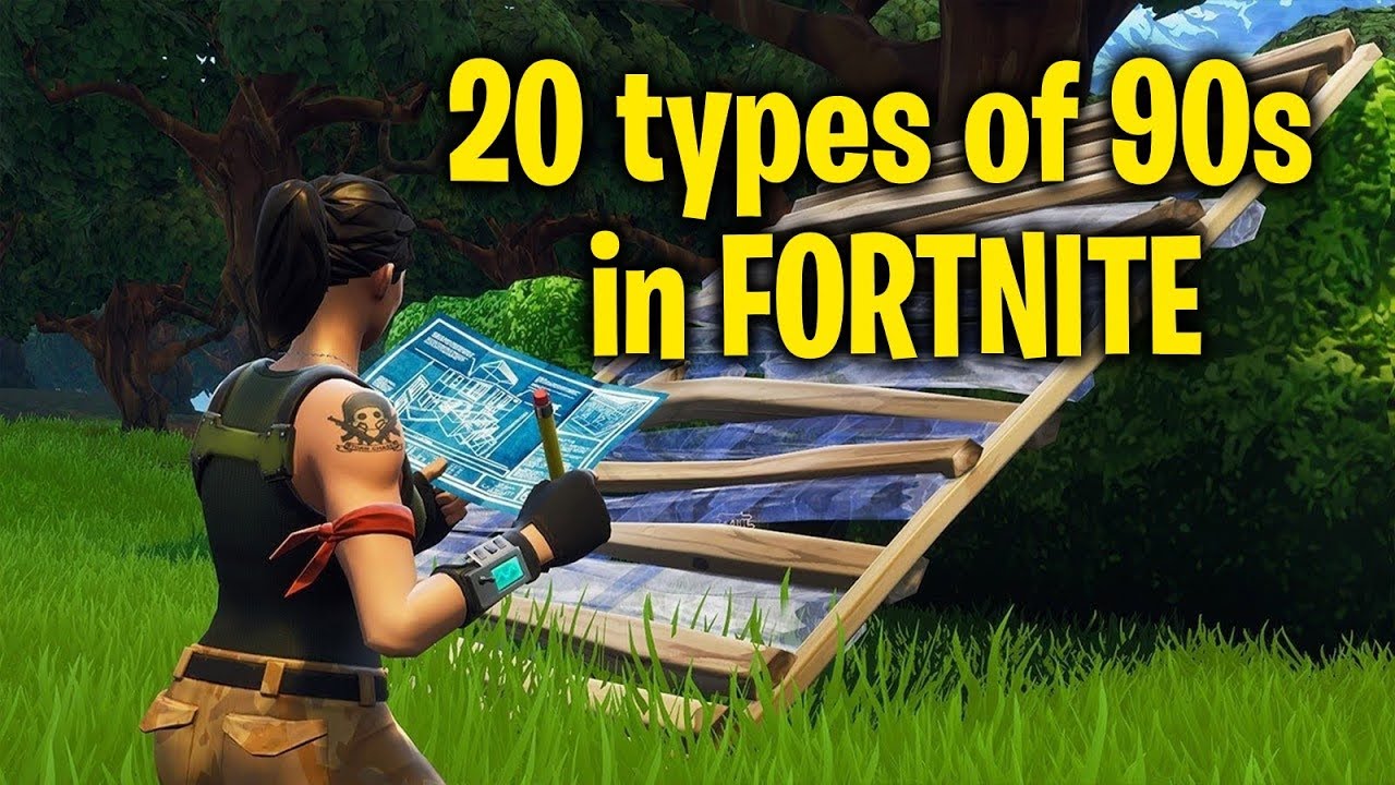 20 Types Of 90s In FORTNITE | ALL TYPES OF 90s (part 1?) - YouTube