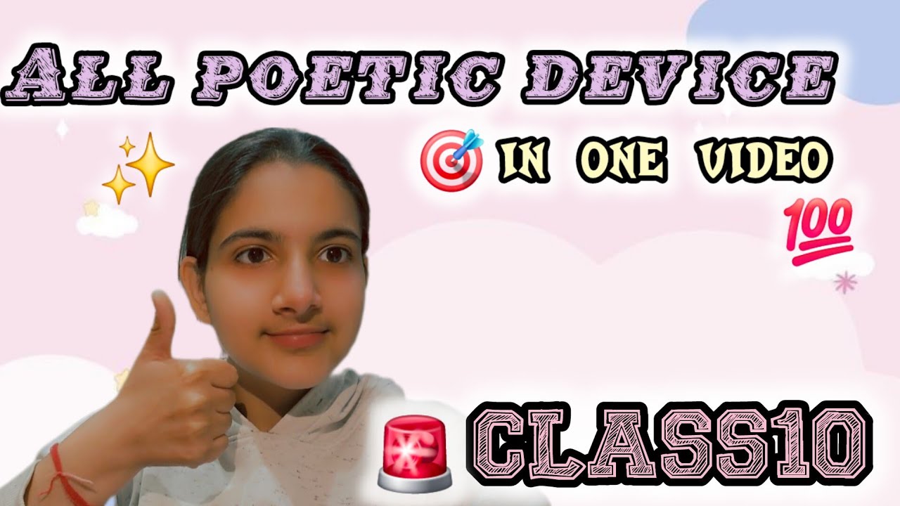 Learn all poetic devices🌟 before your exam 🚨class10 cbse🎯 #english # ...