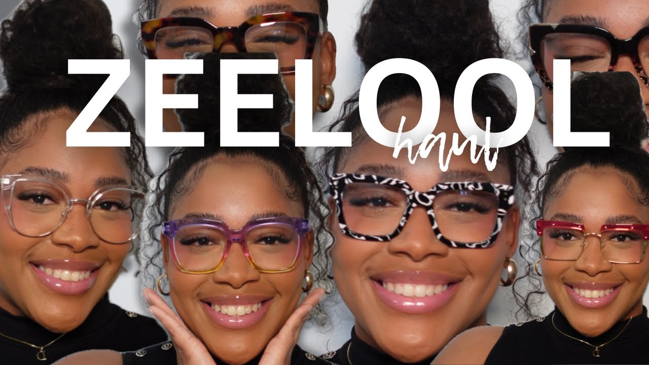 ZEELOOL REVIEW +TRY-ON HAUL || 8TH ANNIVERSARY || @zeelooloptical - YouTube