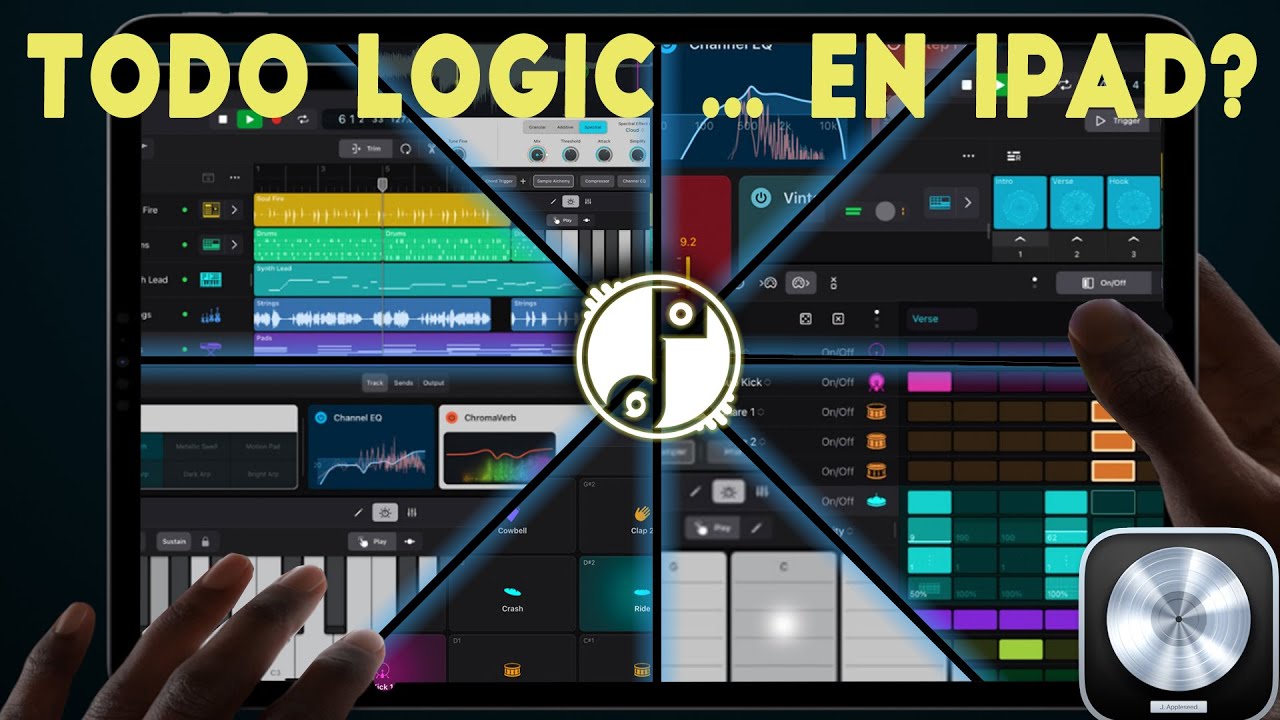 [Logic Pro] para el IPAD! Funciones, review, nuevo BeatBreaker, FX y más! - YouTube