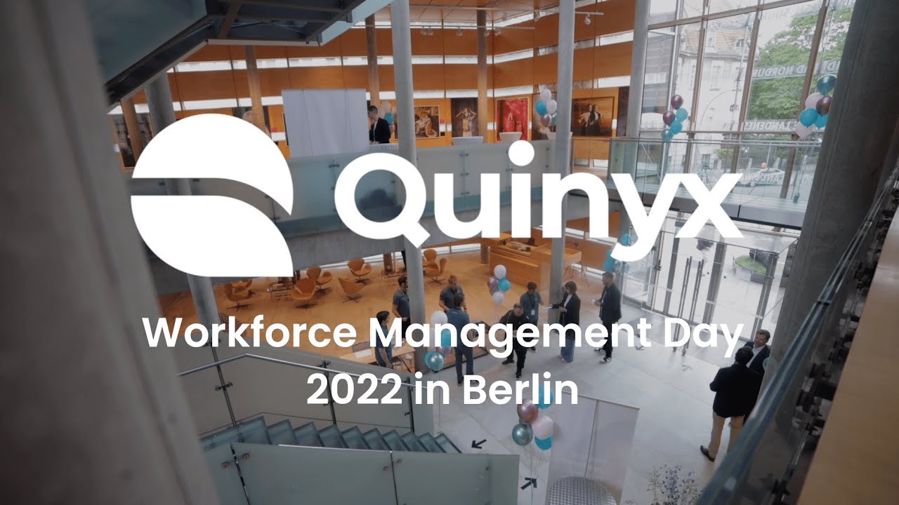 Quinyx Workforce Management Deutschland 2022 - YouTube