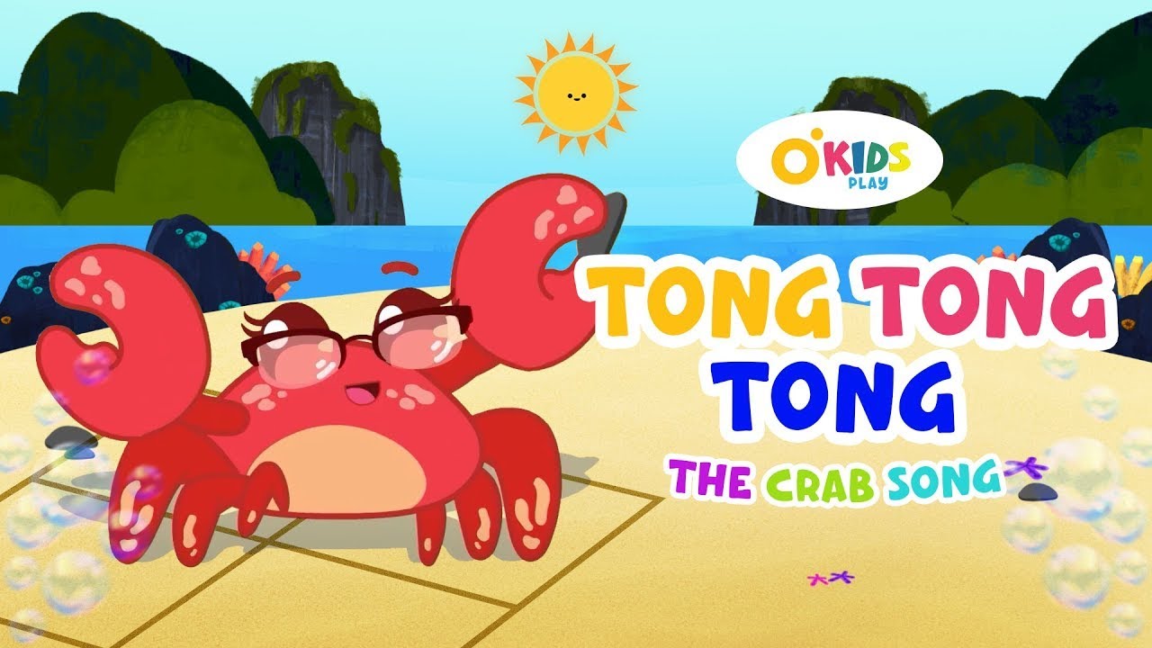 TONG TONG TONG | The Crab Song |Vowel Aa, Ee, Ii, Oo, Uu, | ft. 1st.One ...