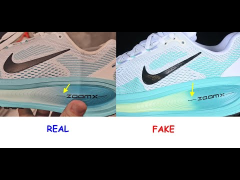 Nike Vomero 18 real vs fake review. How to spot fake Nike zoomx vomero 18 sneakers