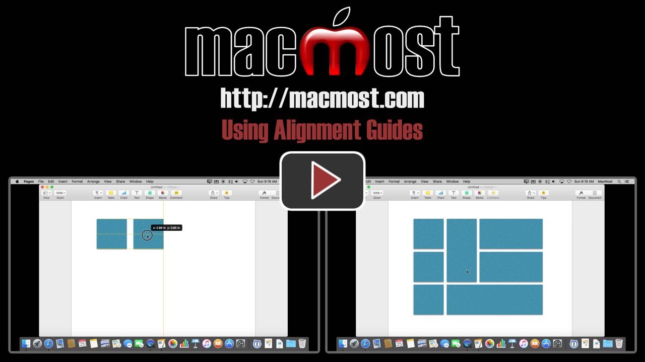 Using Alignment Guides (#1145) - YouTube