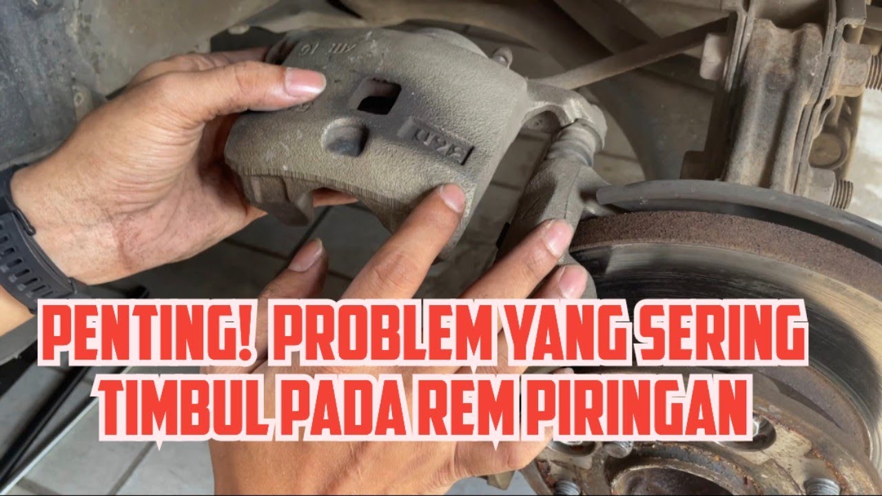 Cara Pemeriksaan Dan Perawatan Rem Depan - YouTube