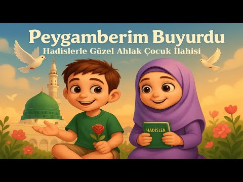 🌹Peygamberim Bizlere En Güzel Örnek Oldu I Hadislerle Çocuk İlahisi🌹