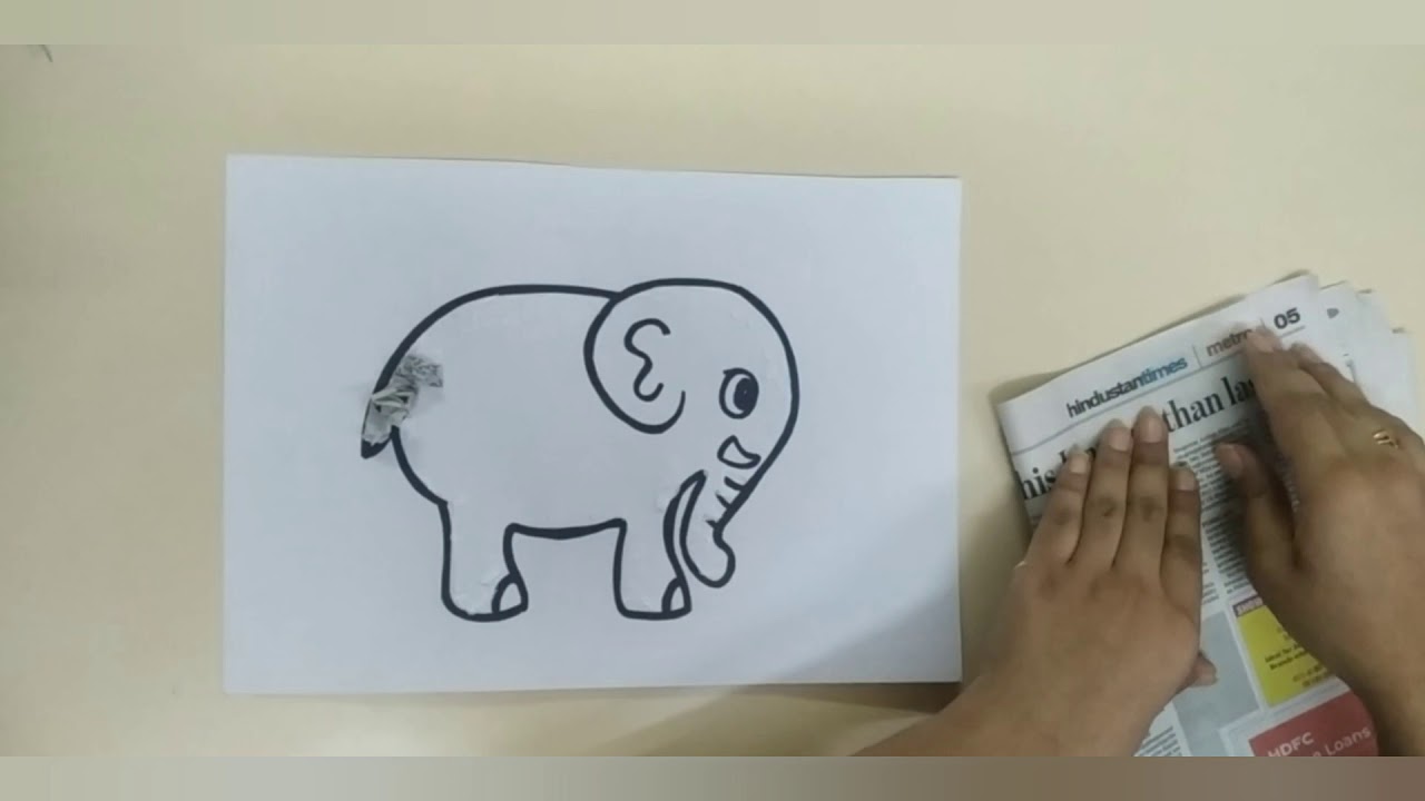 Paper crumpling activity - YouTube