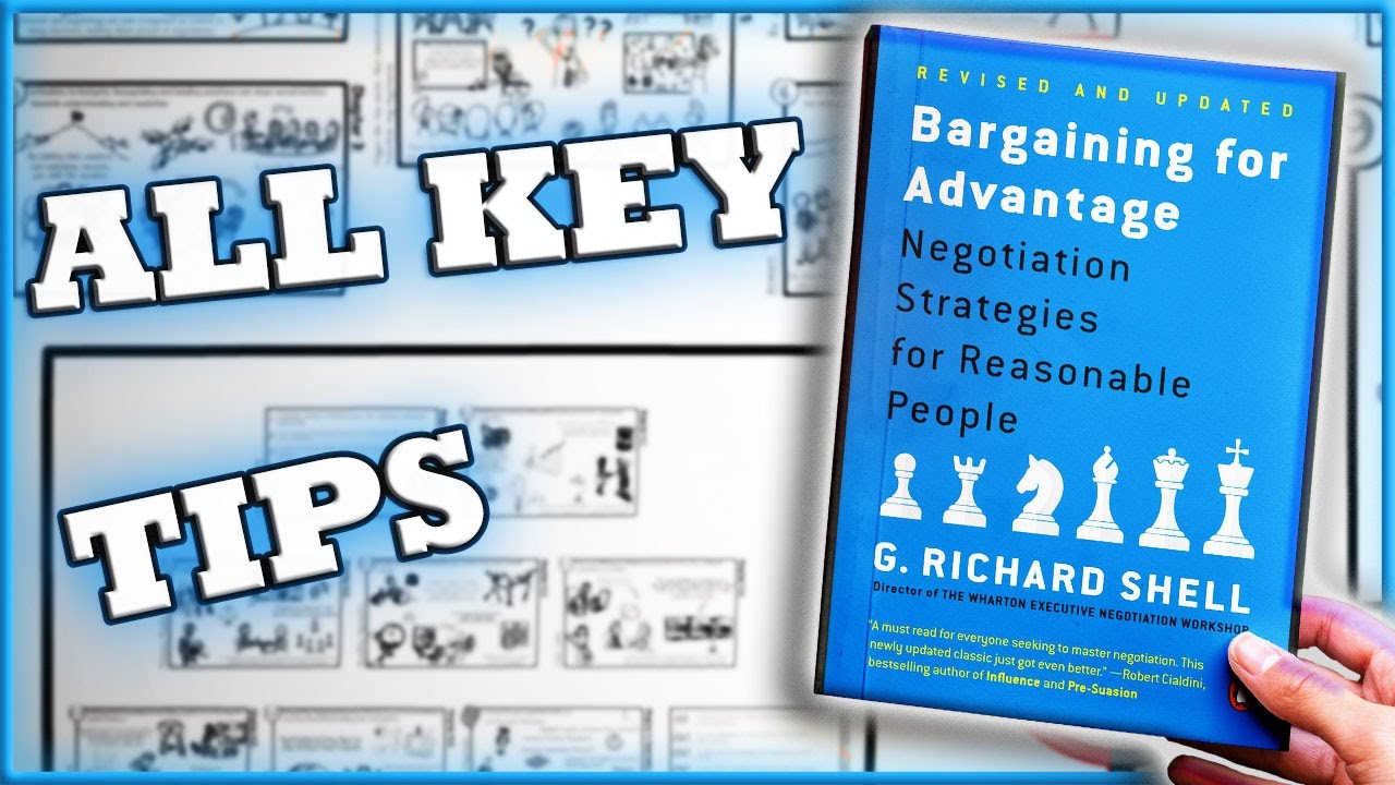 Animated Book Summary | Bargaining for Advantage by G. Richard Shell ...