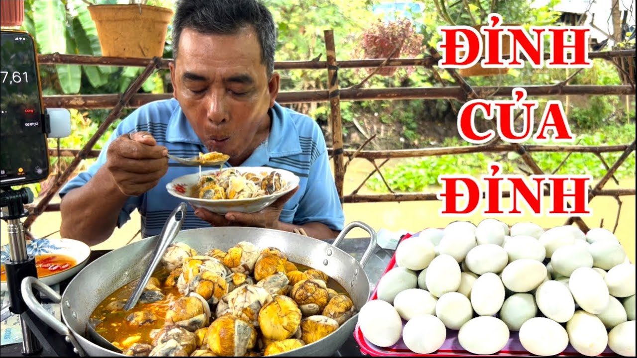 "Sát Thủ Hột Vịt" 20 Phút Ăn 50 Hột Vịt Lộn 1,2 Ký Bún Lẩu Thái, Quá ...