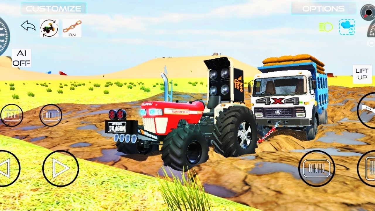 drive JCB unloading stone prom dumper truck game video 😅📸 - YouTube