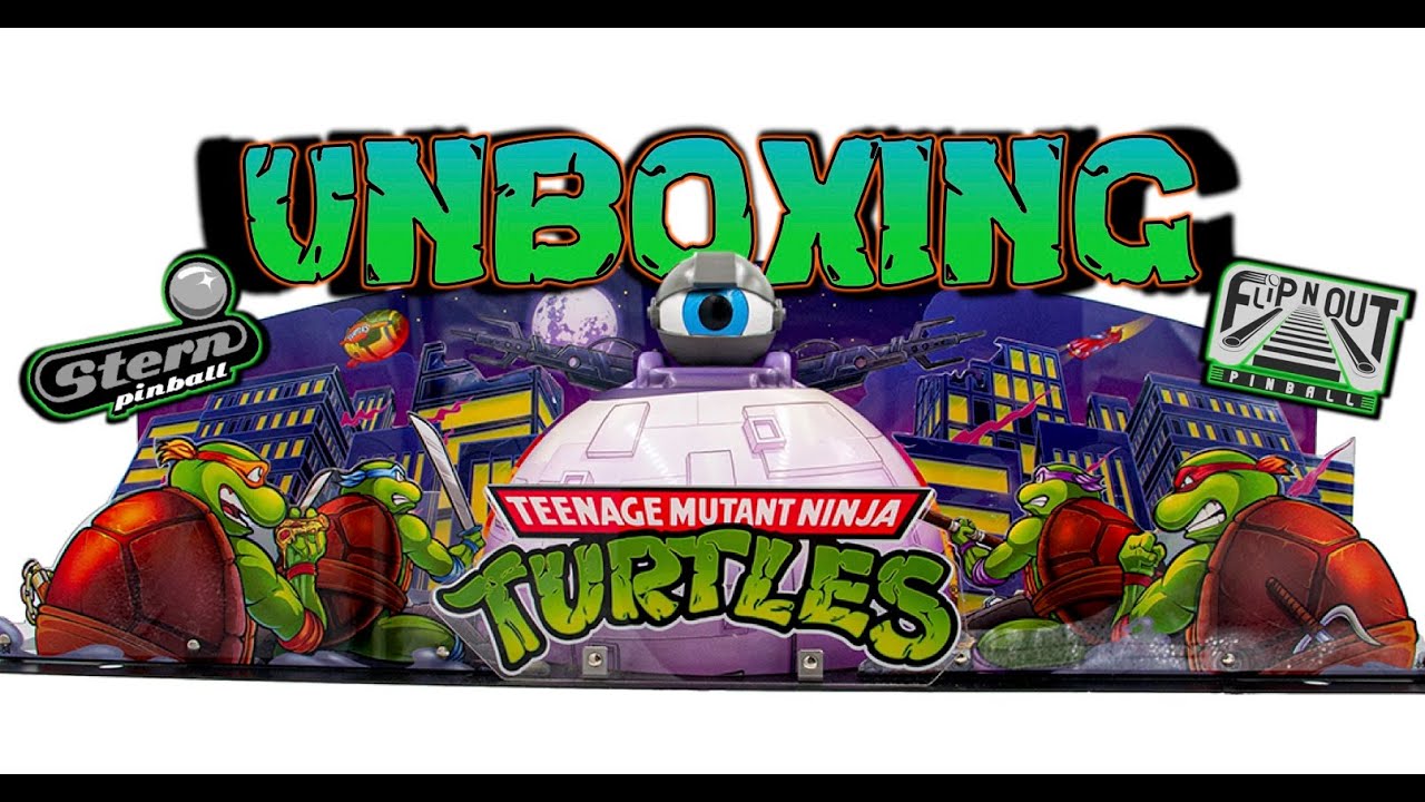 Official Teenage Mutant Ninja Turtles (TMNT) Pinball Topper First Look ...
