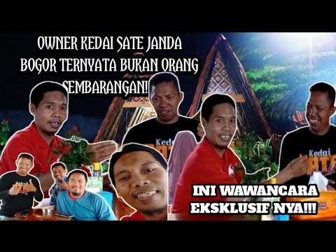 Owner Kedai Sate Janda Bogor Ternyata Bukan Orang Sembarangan!!! Ini Wawancara EksklusifNya!!
