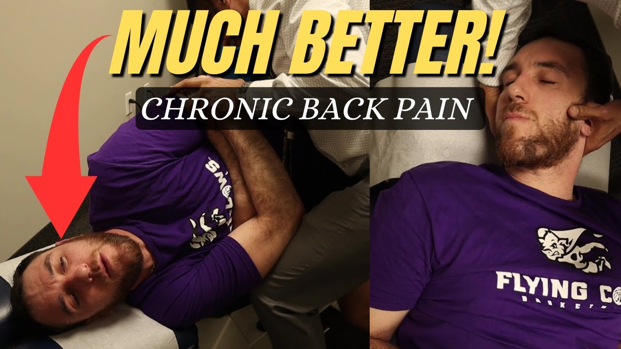 Charlie "Buckets" LOUD Neck Cracks & CHRONIC Back Pain Relief! - YouTube