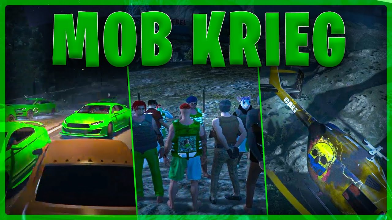 MOB KRIEG 🔥 • GTA RP • AbuGoku9999 - YouTube