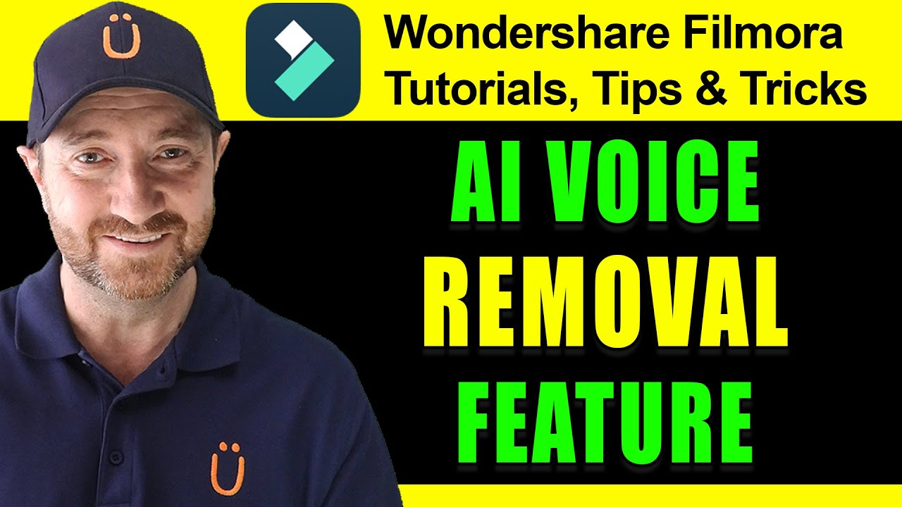 Filmora's NEW Incredible AI VOICE REMOVAL - Beginners Easy Tutorial ...