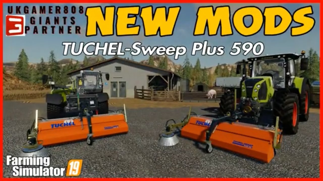New Mods fs19 TUCHEL-Sweep plus 590 farming simulator #fs19modsreview ...