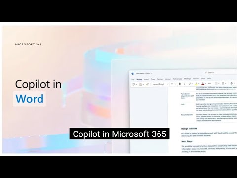 Microsoft 365 Copilot in Word - YouTube