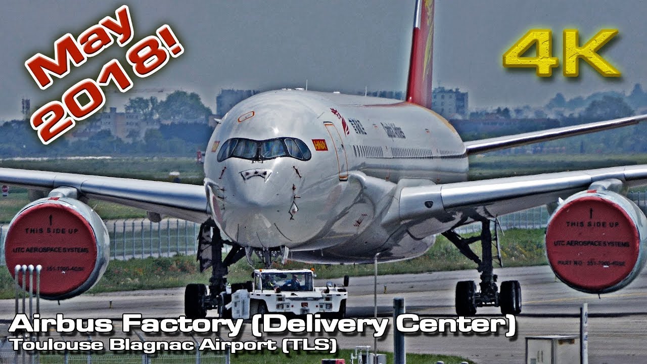 Airbus Factory [4K] Delivery Center 2018 (Resume) - YouTube